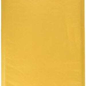 SALES4LESS #5 Kraft Bubble Mailers 10.5x16 Inches Shipping Padded Envelopes Self Seal Waterproof Cushioned Mailer 10 Pack, Gold (KBMVR_10.5X16-10)