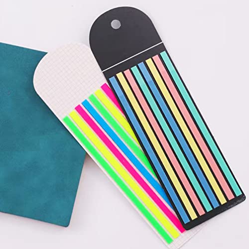 STOBOK Guided Reading Strips Highlight Strips 10 Sheets of Highlight Bookmarks for Children and Teacher Colorful Reading Tools for Kids Classroom Prize Easter Goodie Bag Stuffers