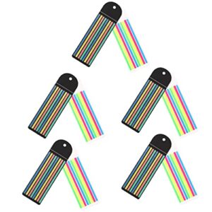 STOBOK Guided Reading Strips Highlight Strips 10 Sheets of Highlight Bookmarks for Children and Teacher Colorful Reading Tools for Kids Classroom Prize Easter Goodie Bag Stuffers