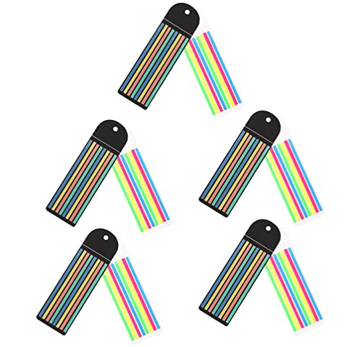 STOBOK Guided Reading Strips Highlight Strips 10 Sheets of Highlight Bookmarks for Children and Teacher Colorful Reading Tools for Kids Classroom Prize Easter Goodie Bag Stuffers