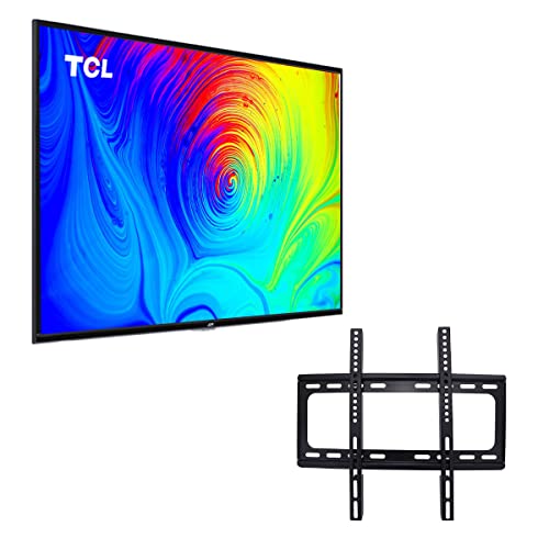 TCL 32-Inch LED 1080p Full HD Smart HDTV Dolby Audio 120Hz Refresh Rate Compatible with Alexa and Google Assistant + Free Wall Mount (No Stands) 32S327 (Renewed)