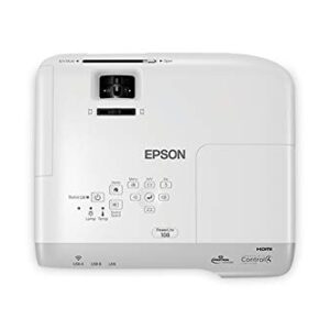 Epson PowerLite 108 LCD Projector - White, Gray