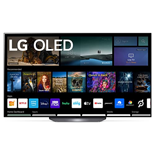 LG B2 Series 55-Inch Class OLED Smart TV OLED55B2PUA, 2022 - AI-Powered 4K TV, Alexa Built-in