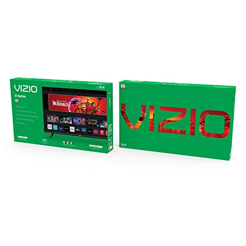 VIZIO 24 Inch Smart TV, D-Series Television Full HD 1080p with Apple AirPlay and Chromecast Built-in (D24f-G1)