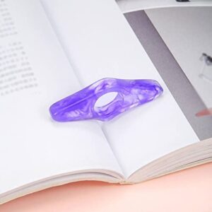 2pcs Thumb Book Support Book Page Holder School Supplies Reading Page Book Accessories Spreader Convenient Bookmark Gifts