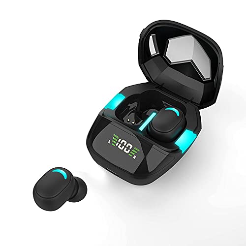 G7S Gaming Wireless Earbuds Bluetooth 5.0 Headphones with LED Display with Charging Case Hi-fi Stereo,Gaming in-Ear Earbuds Sweat Resistant