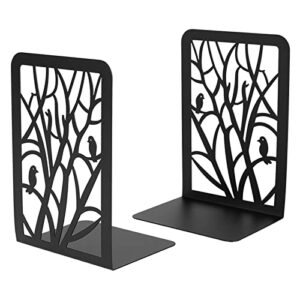 MAMEG Expandable Bookends 2pcs Book Ends Meta Bookend Book Stand Holder Book Support Shelf Desk Organizer Storage Bookrack School Office Supplies