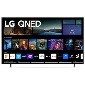 LG QNED80 Series 50-Inch Class QNED Mini-LED Smart TV 50QNED80UQA, 2022 - AI-Powered 4K TV, Alexa Built-In