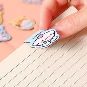 Jkapagzy Waterproof Surfacebookmark Cartoon Page Folder Student Magnetic Bookmarks Custom Girl Stationery Fold Cute Magnetic Waterproof