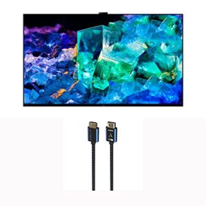 Sony XR55A95K 55" 4K BRAVIA XR HDR IMAX Enhanced Smart OLED TV with an Austere 5S-4KHD2-2-5M V-Series 2.5m Premium 4K HDR HDMI Braided Cable (2022)