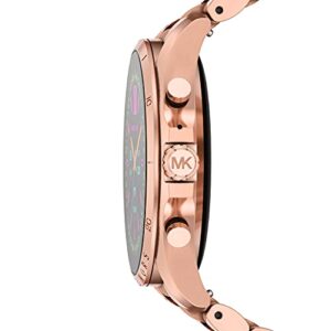 Michael Kors Gen 6 Bradshaw Stainless Steel Smartwatch Fitness Tracker , Rose Gold Tone-MKT5133V