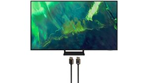 samsung qn65q70aa 65″ class uhd high dynamic range qled 4k smart tv with an austere 3s-4khd2-2.5m iii series 4k hdmi cable 2.5m (2021)