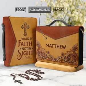 Walk by Faith Not by Sight (X-L, TOP Grain Leather)