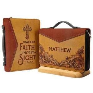 Walk by Faith Not by Sight (X-L, TOP Grain Leather)