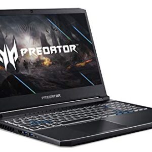 Acer Predator Helios 300 Gaming Laptop, Intel i7-10750H, NVIDIA GeForce RTX 2060 6GB, 15.6" Full HD 144Hz 3ms IPS Display, 16GB Dual-Channel DDR4, 512GB NVMe SSD, Wi-Fi 6, RGB Keyboard, PH315-53-72XD