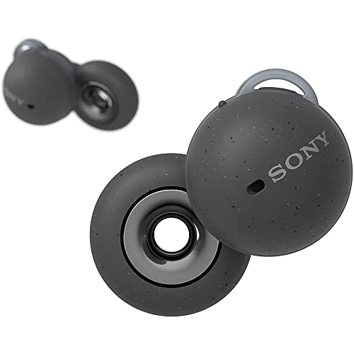 Sony WFL900/H LinkBuds Truly Wireless Earbuds Headphones with Alexa Built-in Gray (Renewed) Bundle with 2 YR CPS Enhanced Protection Pack