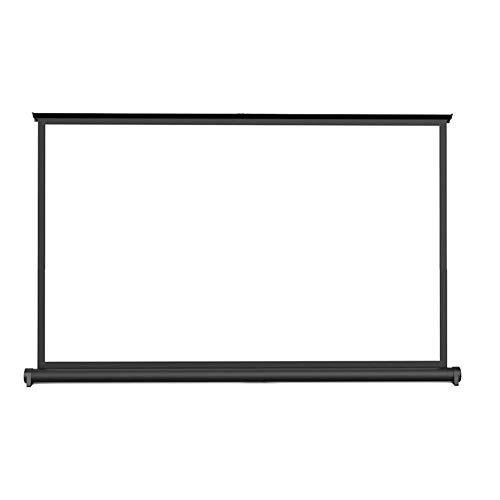 XIONGGG Portable Projector Screen, 50 Inch Diagonal Projection HD 16:9 Projection Pull Up for Indoor Outdoor