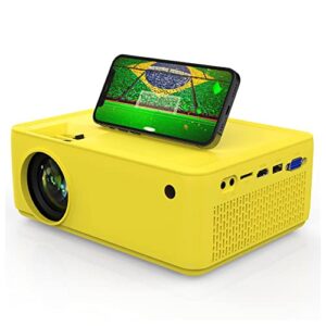 portable projector native 1280 * 720 supports home mini movie projector projector (color : v10g, size : us plug)