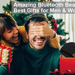 Perfect Mens Gifts Set with Bluetooth Beanie Hat, Beard Growth Kit