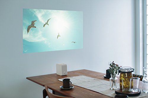 Sony LSPX-P1 Portable Ultra Short Throw Projector with WiFi/Bluetooth, Wireless HDMI Unit, Compatible with Android & iOS