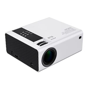 tuu projector built-in speaker 190 ansi 1080p supported portable mini movie projector video projector compatible with audio, dvd, headphone, u disk, pc for home cinema & outdoor movies