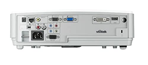 VIVITEK D853W 3000 LUMEN WXGA RJ-45 HDMI PROJ 3D DLPLINK HDMI DVI VGA 6000 HR ECO