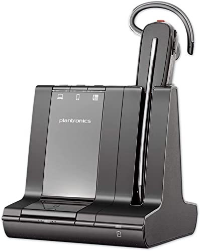 Plantronics Savi 8240 Noise Cancelling Wireless Mono Headset (Renewed)