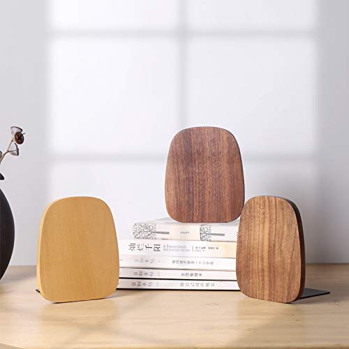 Creative Book Stand Bookshelf Desktop Wooden Bezel Office Desktop bookend Wooden Book Stand Wholesale