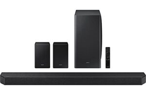 samsung hw-q950a 11.1.4ch soundbar with dolby atmos/dts:x alexa built in(2021), black