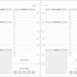 2023 Planner Refill, One Page Per Day, Daily & Monthly, Appointment Schedule, Priorities, Daily To Do, Notes (Classic, Size 4, Jan 2023 - Dec 2023)