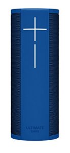 ultimate ears megablast portable waterproof wi-fi and bluetooth speaker with hands-free amazon alexa voice control – blue steel