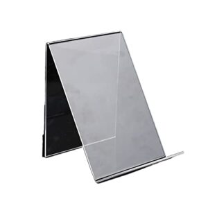 szyawsd file sorters 1pc acrylic book display stand photo frame brochure artwork holder organizer bookends book ends book stopper bookends wholesale