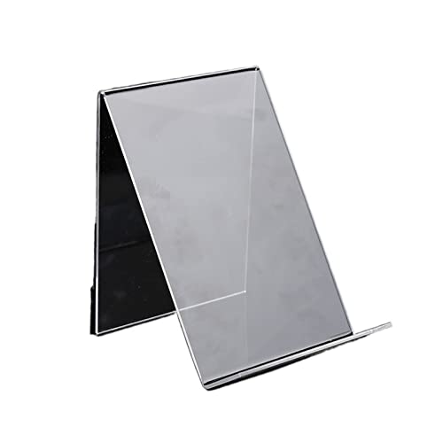 SZYAWsd File Sorters 1pc Acrylic Book Display Stand Photo Frame Brochure Artwork Holder Organizer Bookends Book Ends Book Stopper Bookends Wholesale