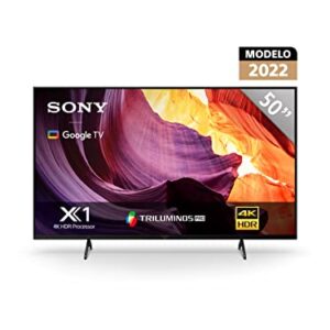 Sony 50 Inch 4K Ultra HD TV X80K Series: LED Smart Google TV with Dolby Vision HDR KD50X80K- 2022 Model (Renewed)