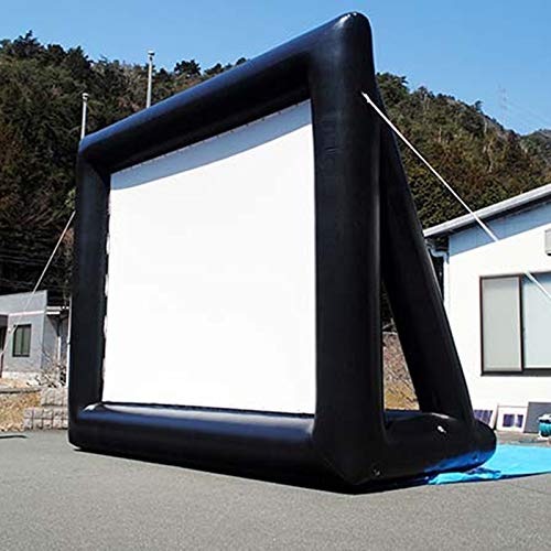 n/a Infltable Curtain Screen 200 Inch Projector Home Outdoor Office Portable 3D HD Projection Screen