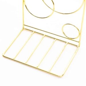 SZYAWsd File Sorters 2pcs Round Metal Desktop bookends bookends bookends Support Racks Bookshelves School Office Supplies