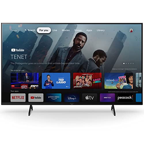 Sony KD-65X80K 65 inch X80K 4K Ultra HD LED Smart TV 2022 Model Bundle with Premium 2 YR CPS Enhanced Protection Pack