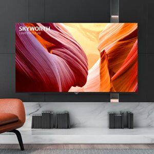 Skyworth S6G Plus Series 55-inch 4K Smart TV with Alexa Compatibility, Android11.0, HDR10, Google Assistant and Chromecast Built-in, Game Mode