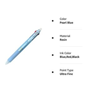 PILOT Erasable Ballpoint Pen, Pearl Blue, 0.38mm (LKFBS60UF-PL)