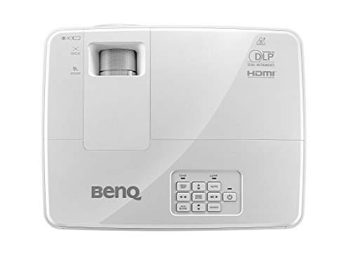 BenQ DLP Video Projector - WXGA Display, 3300 Lumens, 13,000:1 Contrast, HDMI, 3D-Ready Projector (MW526A)