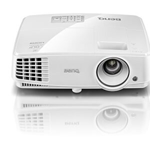 BenQ DLP Video Projector - WXGA Display, 3300 Lumens, 13,000:1 Contrast, HDMI, 3D-Ready Projector (MW526A)