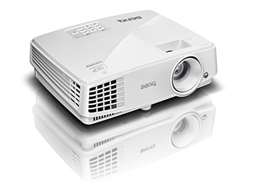 BenQ DLP Video Projector - WXGA Display, 3300 Lumens, 13,000:1 Contrast, HDMI, 3D-Ready Projector (MW526A)