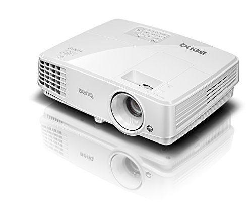 BenQ DLP Video Projector - WXGA Display, 3300 Lumens, 13,000:1 Contrast, HDMI, 3D-Ready Projector (MW526A)