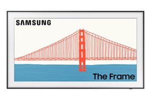 samsung 85” class ls03a the frame qled 4k smart tv with art mode, quantum dot, hdr, qn85ls03aafxza, 2021 model (renewed)