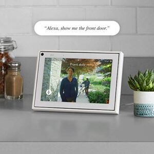 Facebook Portal Mini - Smart Video Calling 8” Touch Screen Display with Alexa - White