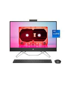 hp all-in-one bundle pc, 27″ full hd micro-edge touchscreen display, 12th generation intel core i7 processor, intel iris xe graphics, 16 gb sdram, 512 gb ssd, windows 11 home os, wi-fi (cb1180, 2022)