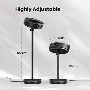 Nebula Anker Capsule 3 Laser 1080p with Anker Nebula Projector Lightweight and Adjustable 3-ft Floor Stand