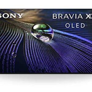 Sony A90J 83 Inch TV: BRAVIA XR OLED 4K Ultra HD Smart Google TV with Dolby Vision HDR and Alexa Compatibility XR83A90J- 2021 Model (Renewed)