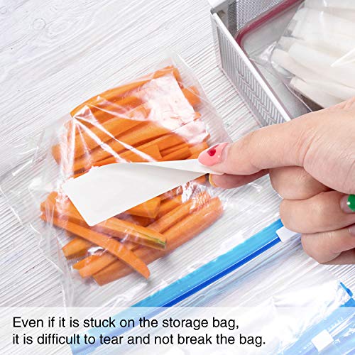 Removable Freezer Labels 1 x 3 Inch Food Storage Stickers Refrigerator Freezer Paper Labels(300 Pieces)