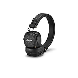 Marshall Major III Bluetooth Wireless On-Ear Headphones, Black - New